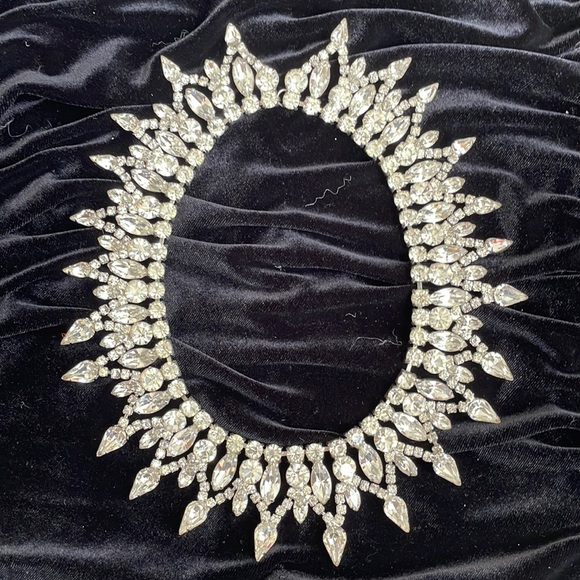Jewelry | Dramatic Rhinestone Collar Necklace | Poshmark